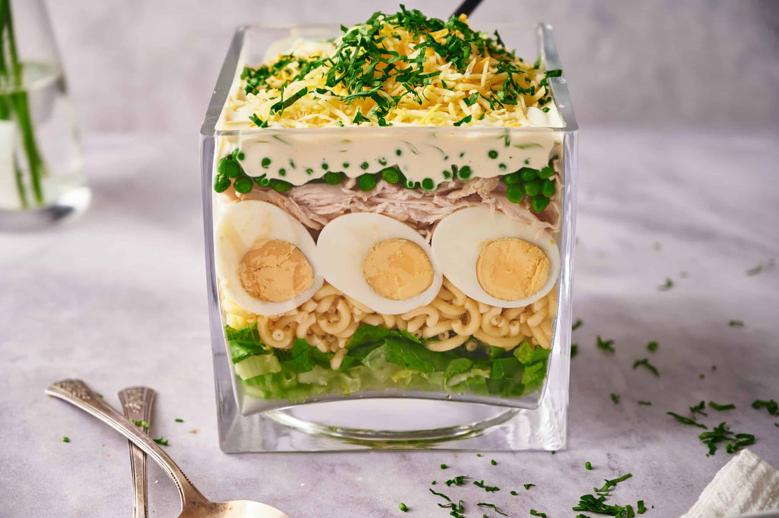 6-Layer Salad - Hey Recipe