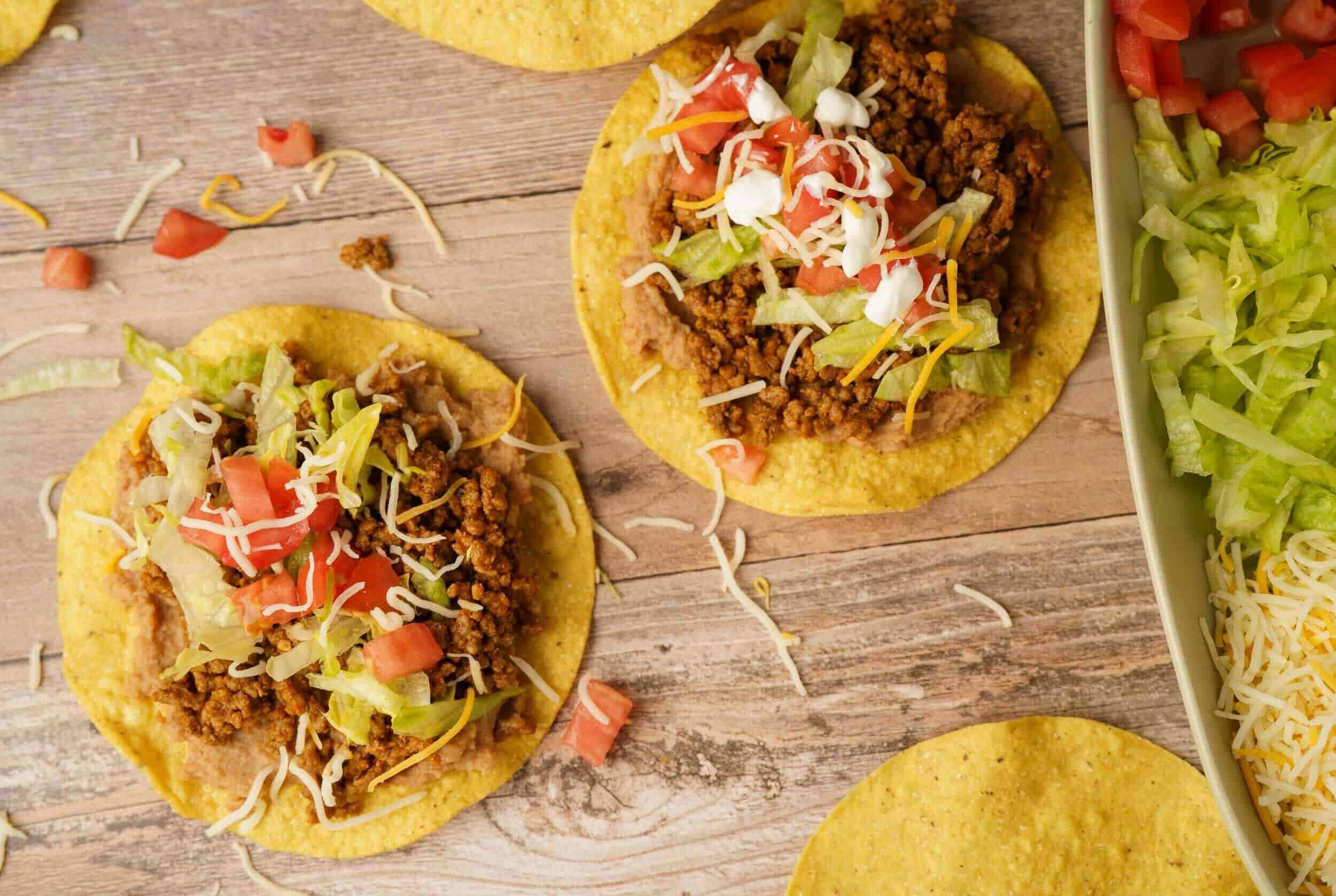 Beef Tostadas - Hey Recipe