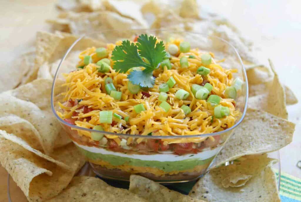 Best Ever 7 Layer Dip Hey Recipe