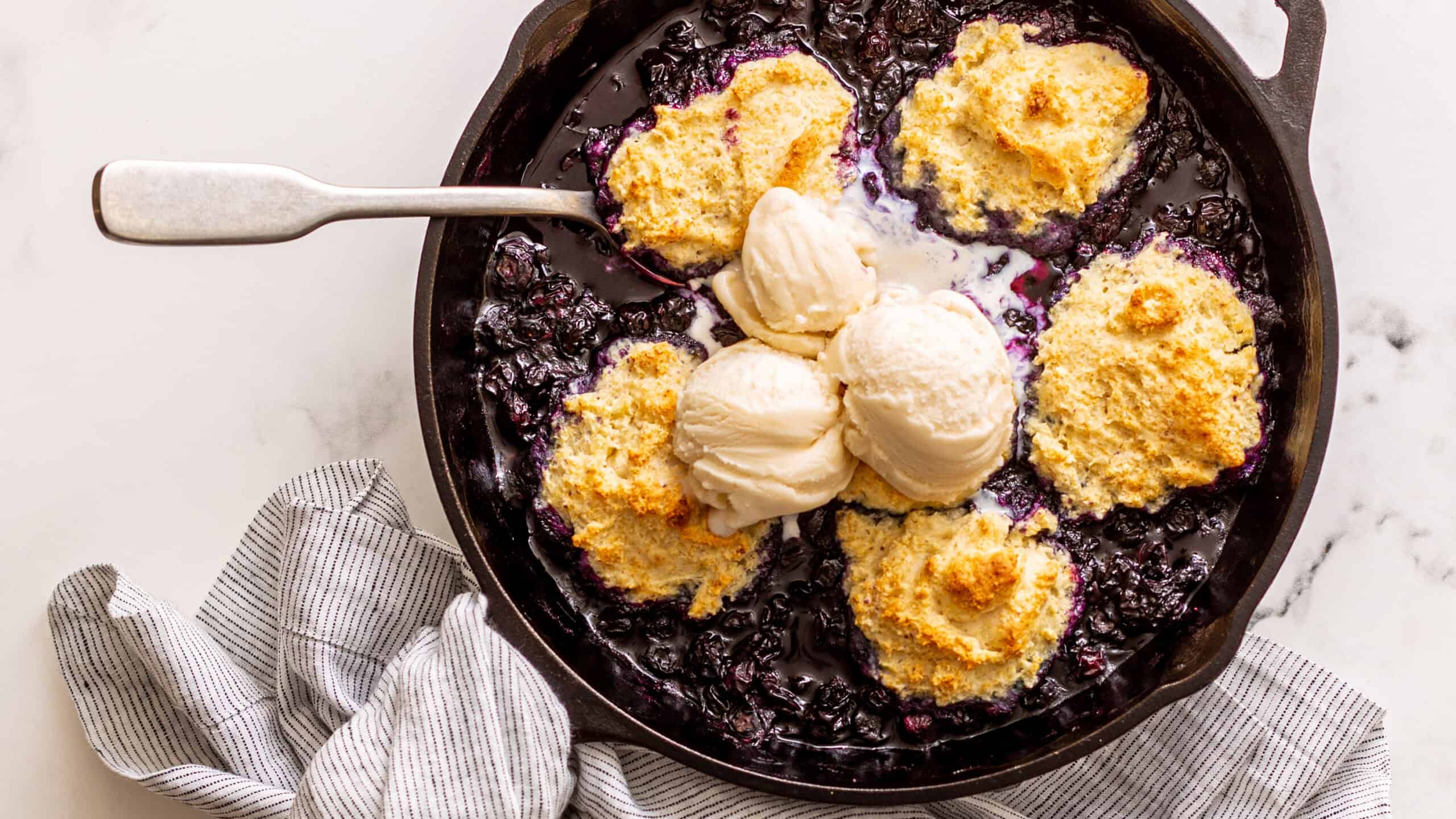 Blue-Ribbon Blueberry Skillet - Hey Recipe
