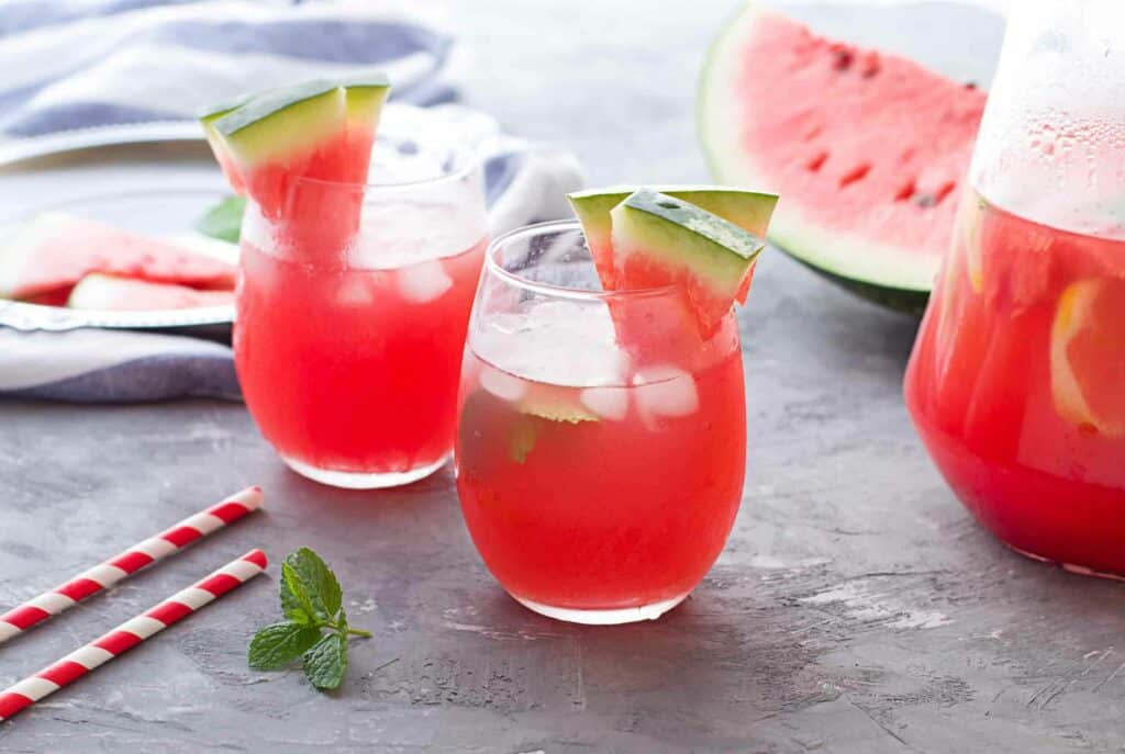 Boozy Watermelon Punch - Hey Recipe