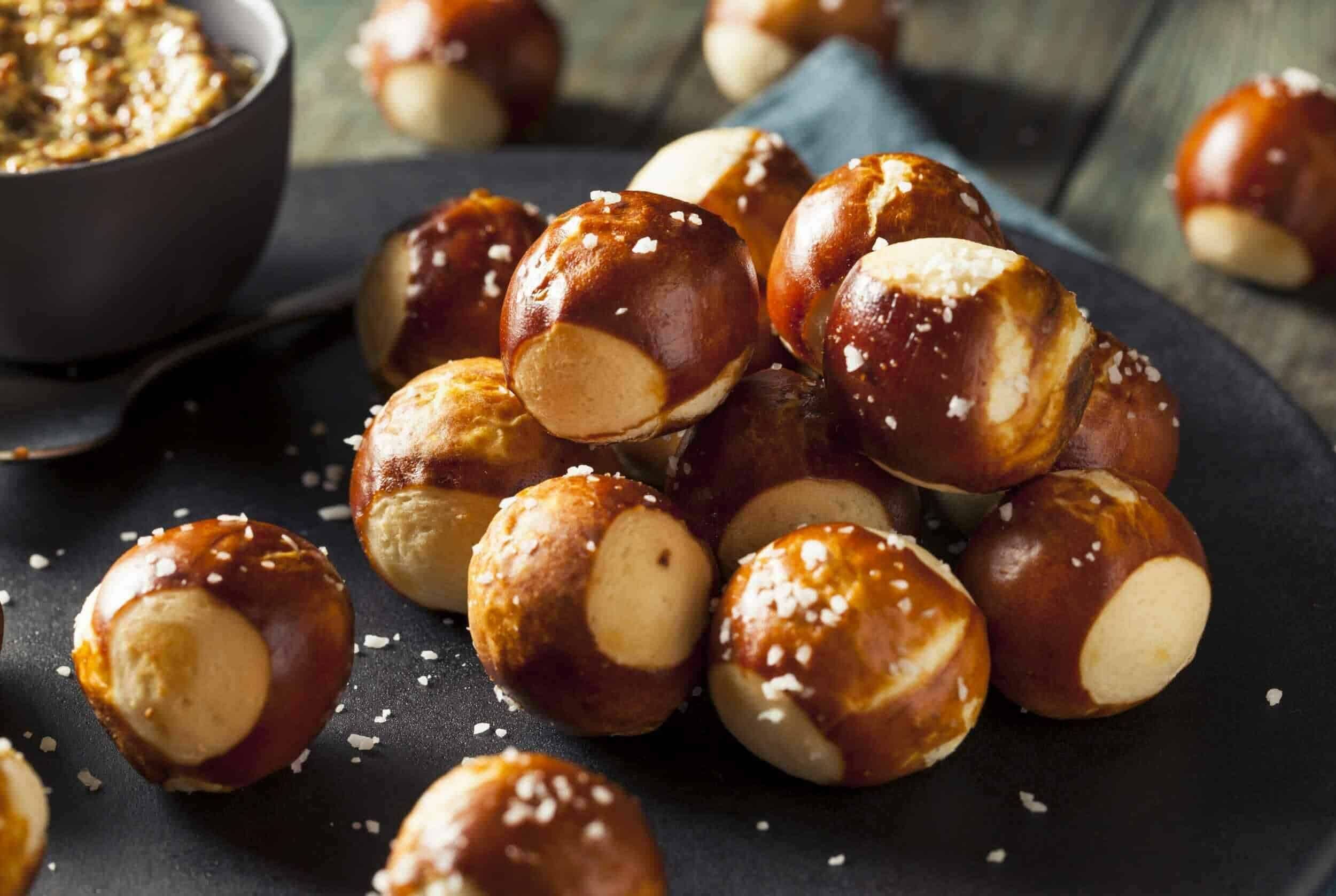 Brew Pub Pretzel Bites - Hey Recipe