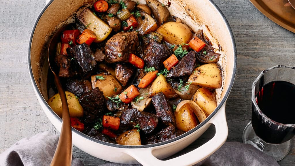 Burgundy Beef Stew - Hey Recipe