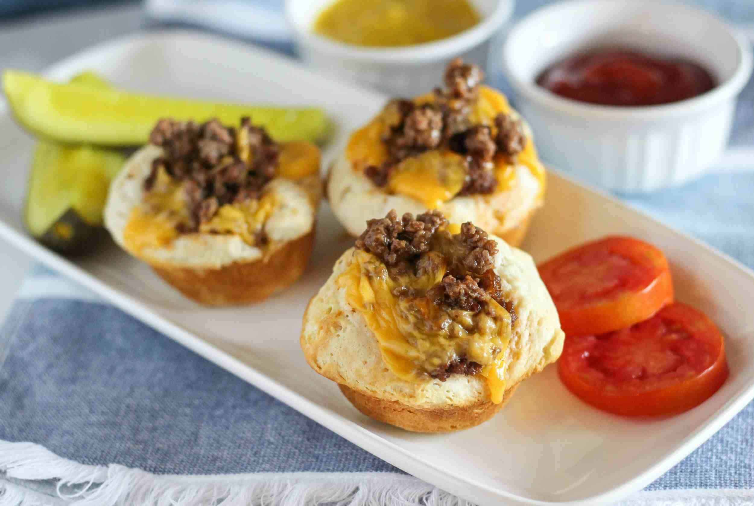 Cheeseburger Cups - Hey Recipe