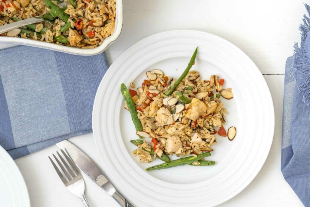 Chicken Amandine - Hey Recipe