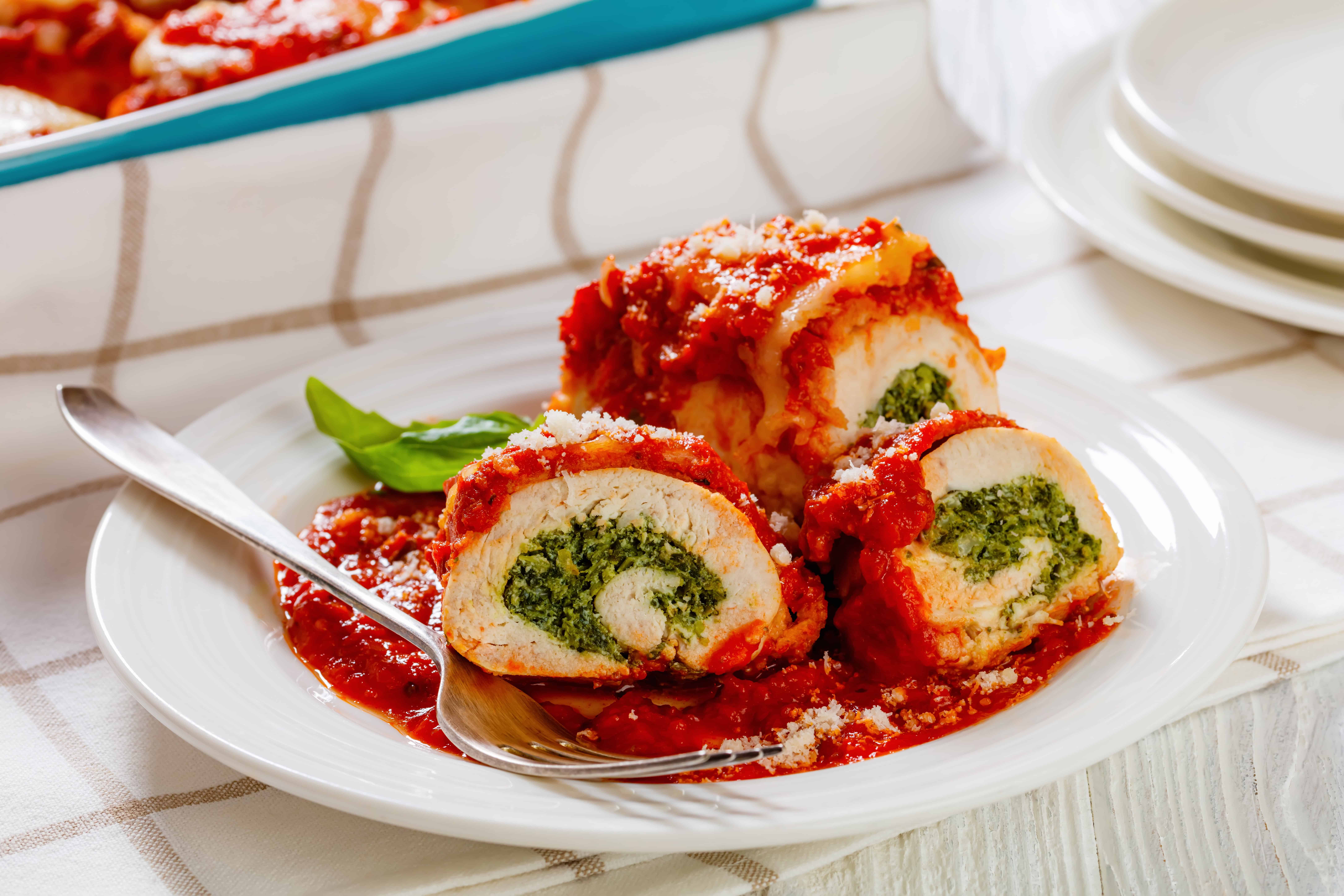 Chicken Rollatini - Hey Recipe