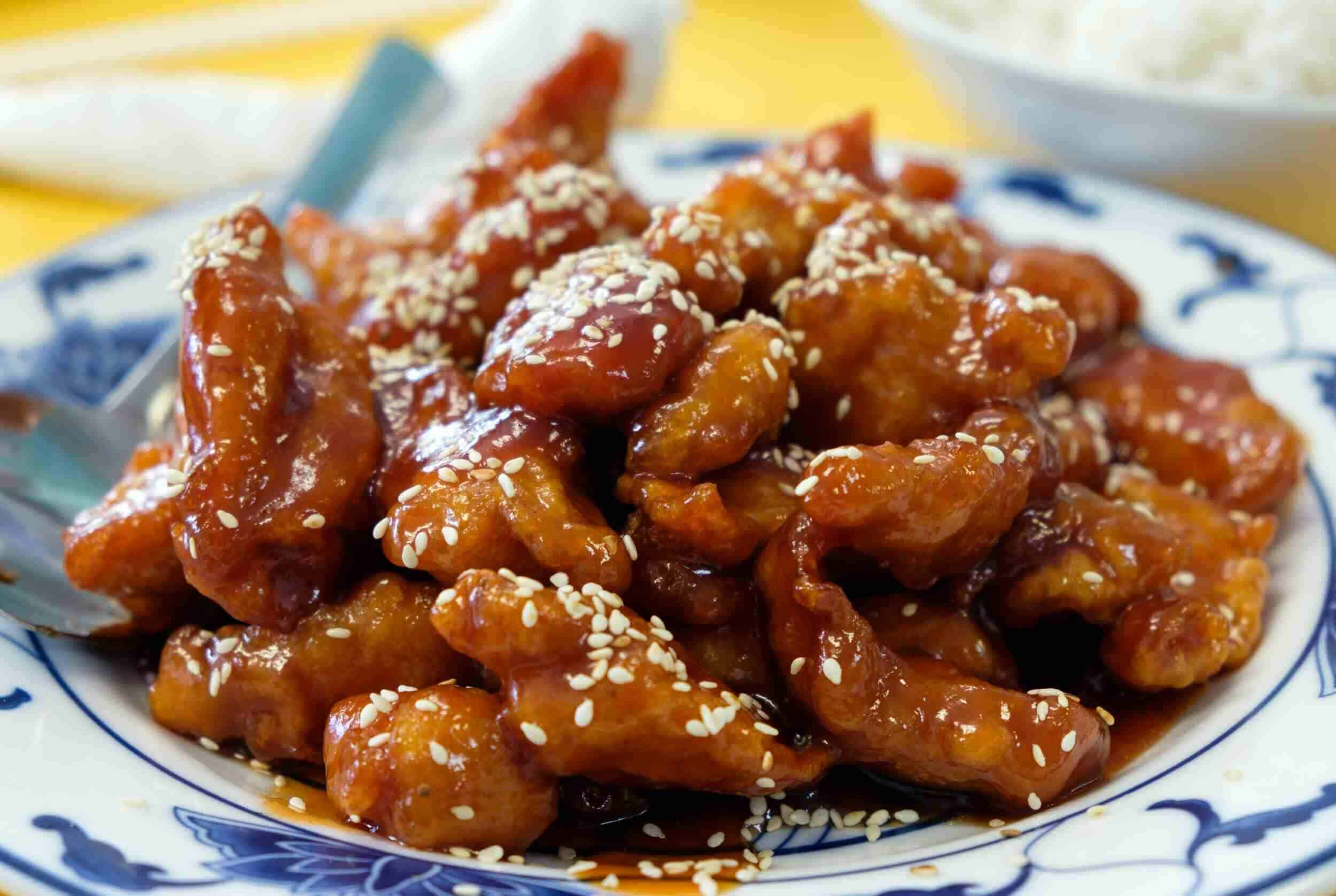 Crispy Sesame Chicken - Hey Recipe