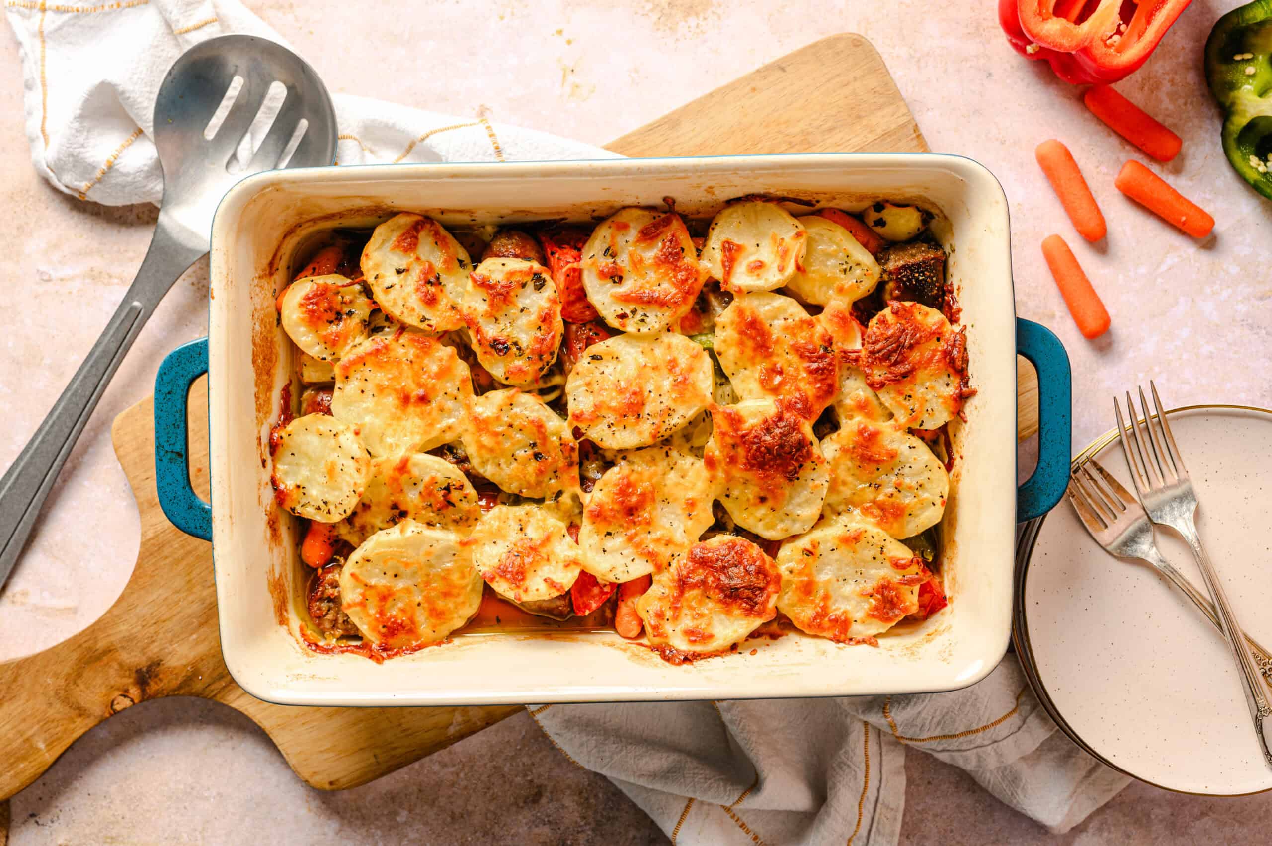 Down-Home Sausage Bake - Hey Recipe