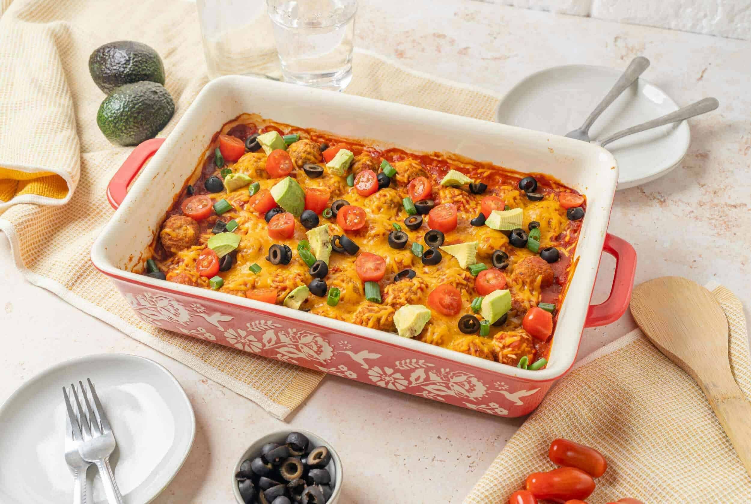 Dump and Bake Taco Casserole - Hey Recipe