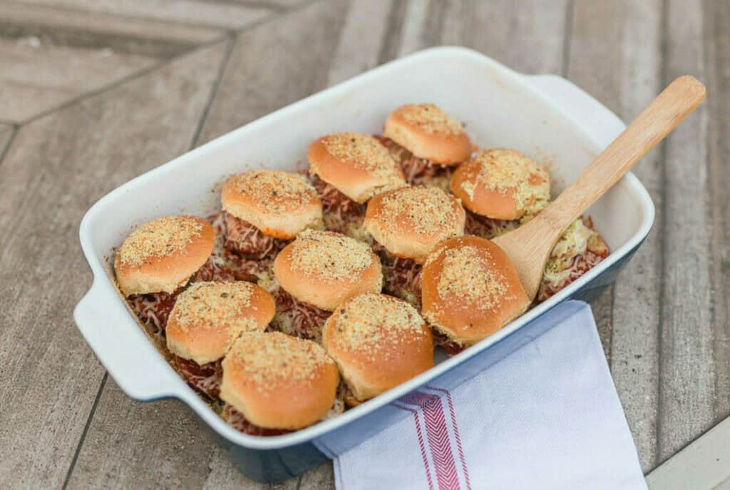 Easy Meatball Sliders - Hey Recipe