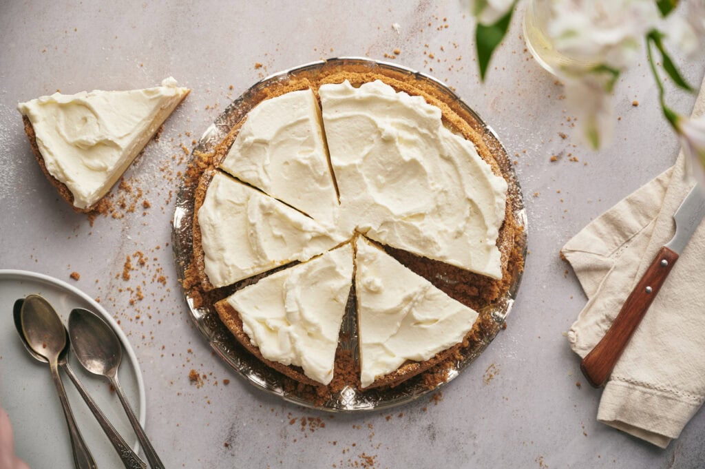 Eggnog Cheesecake - Hey Recipe