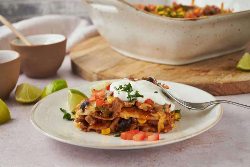 Family Fiesta Bake - Hey Recipe