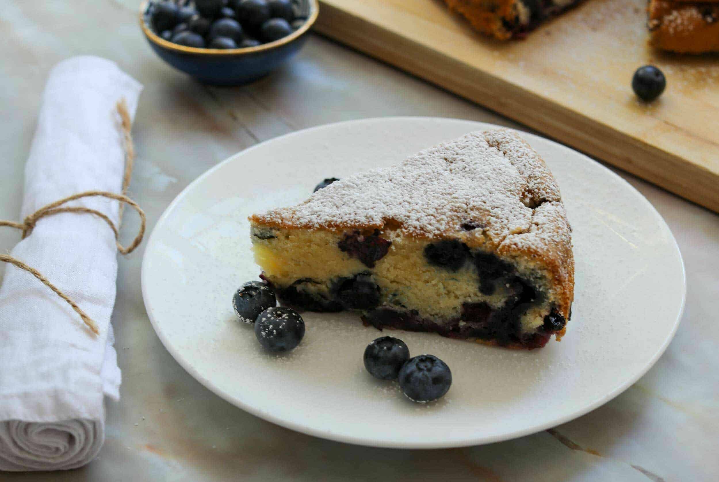 Fresh Blueberry Cake - Hey Recipe