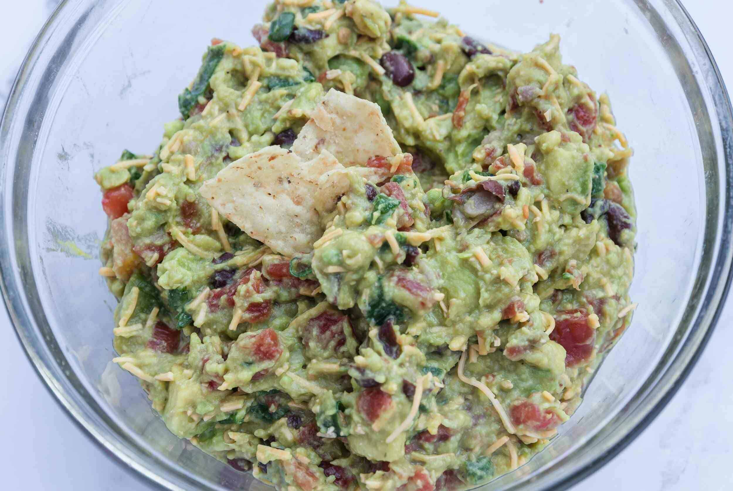 Loaded Guacamole - Hey Recipe
