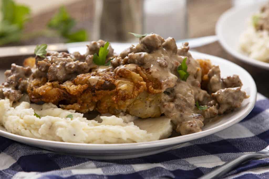 Oklahoma Chicken-Fried Steak - Hey Recipe