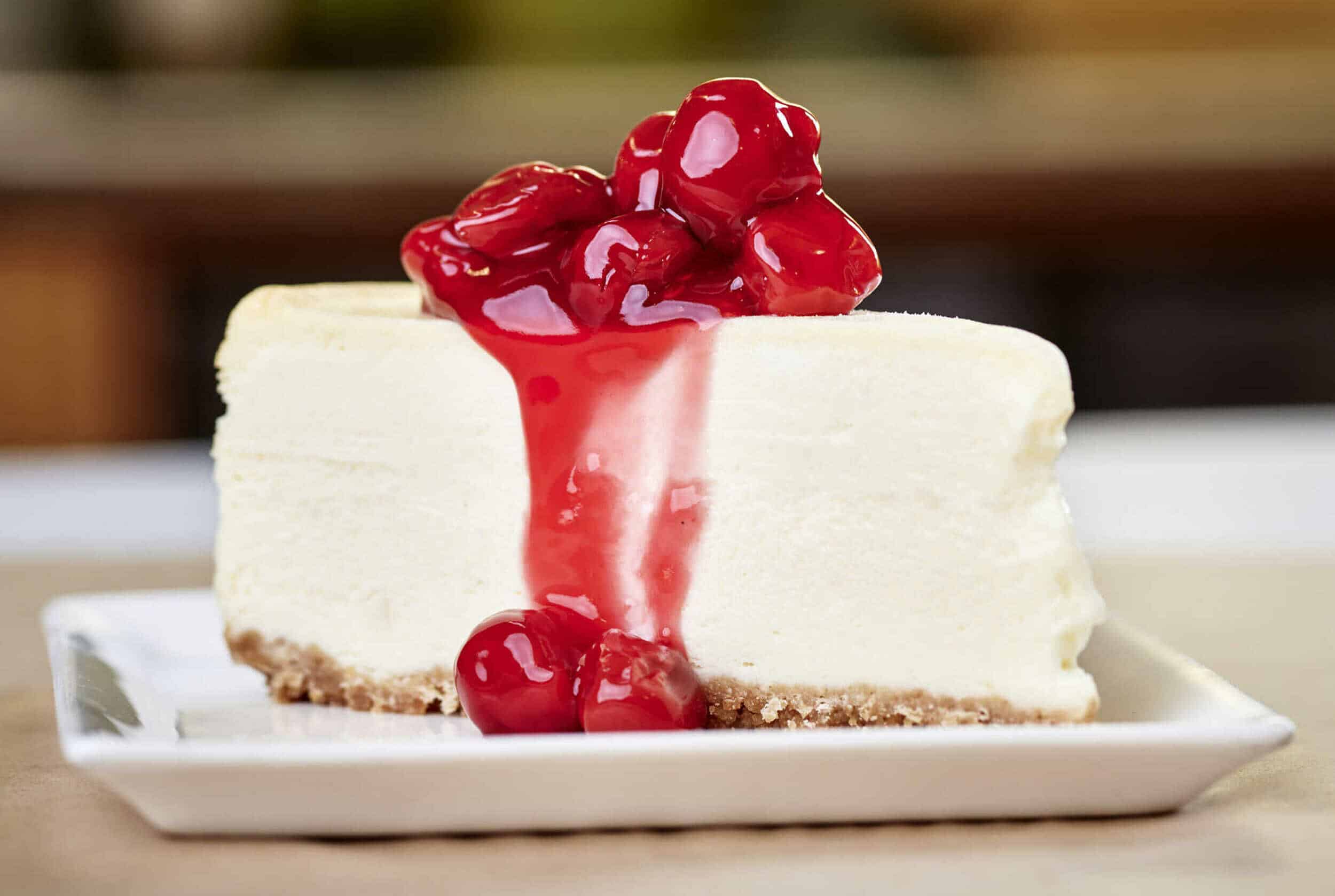 Old-Fashioned Cherry Cheesecake - Hey Recipe