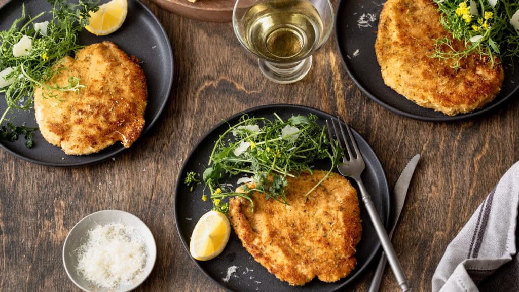 Parmesan Breaded Chicken - Hey Recipe