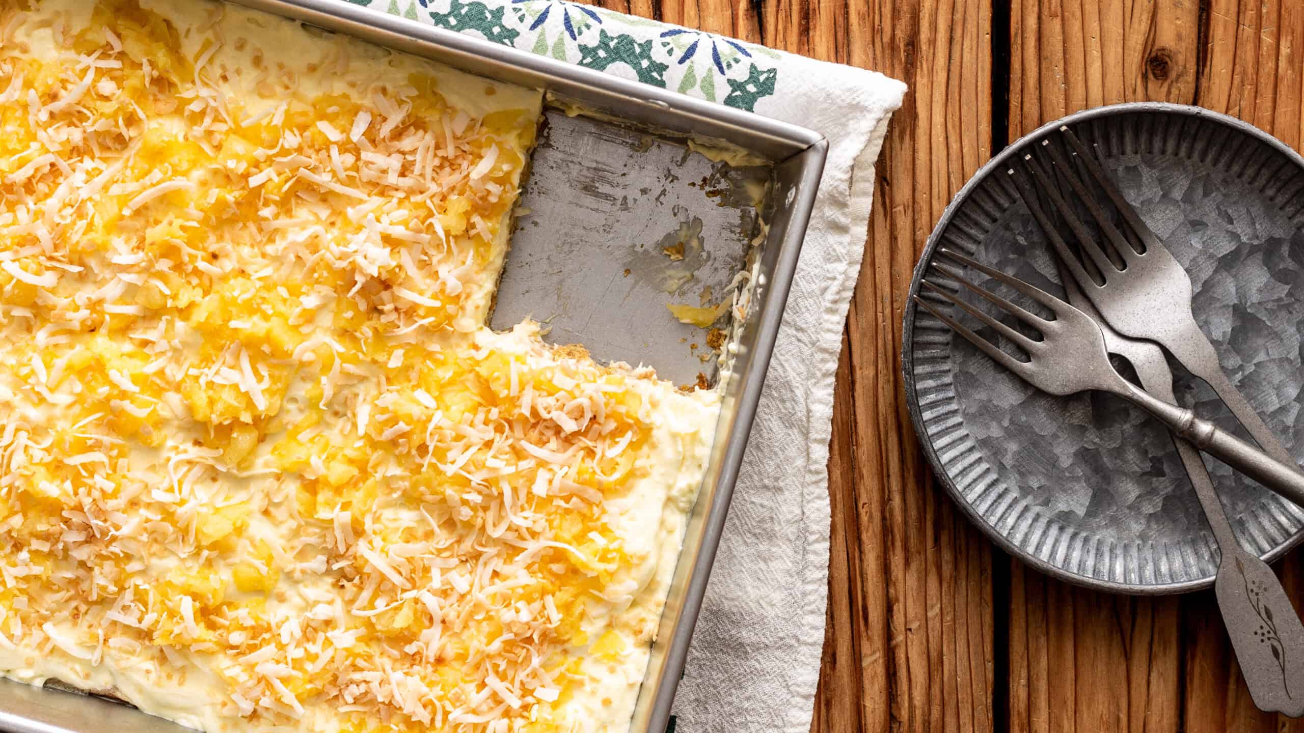 Piña Colada Icebox Cake - Hey Recipe