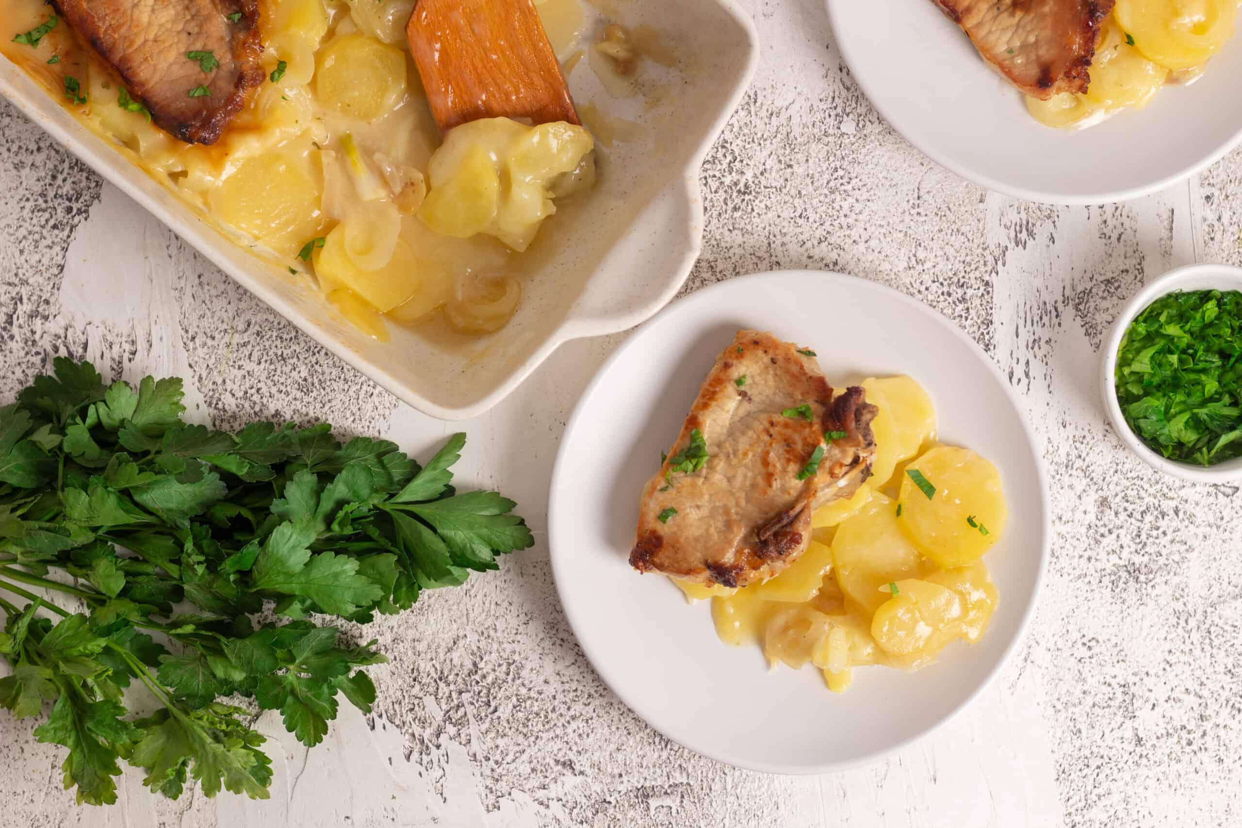 Pork Chop Dinner - Hey Recipe
