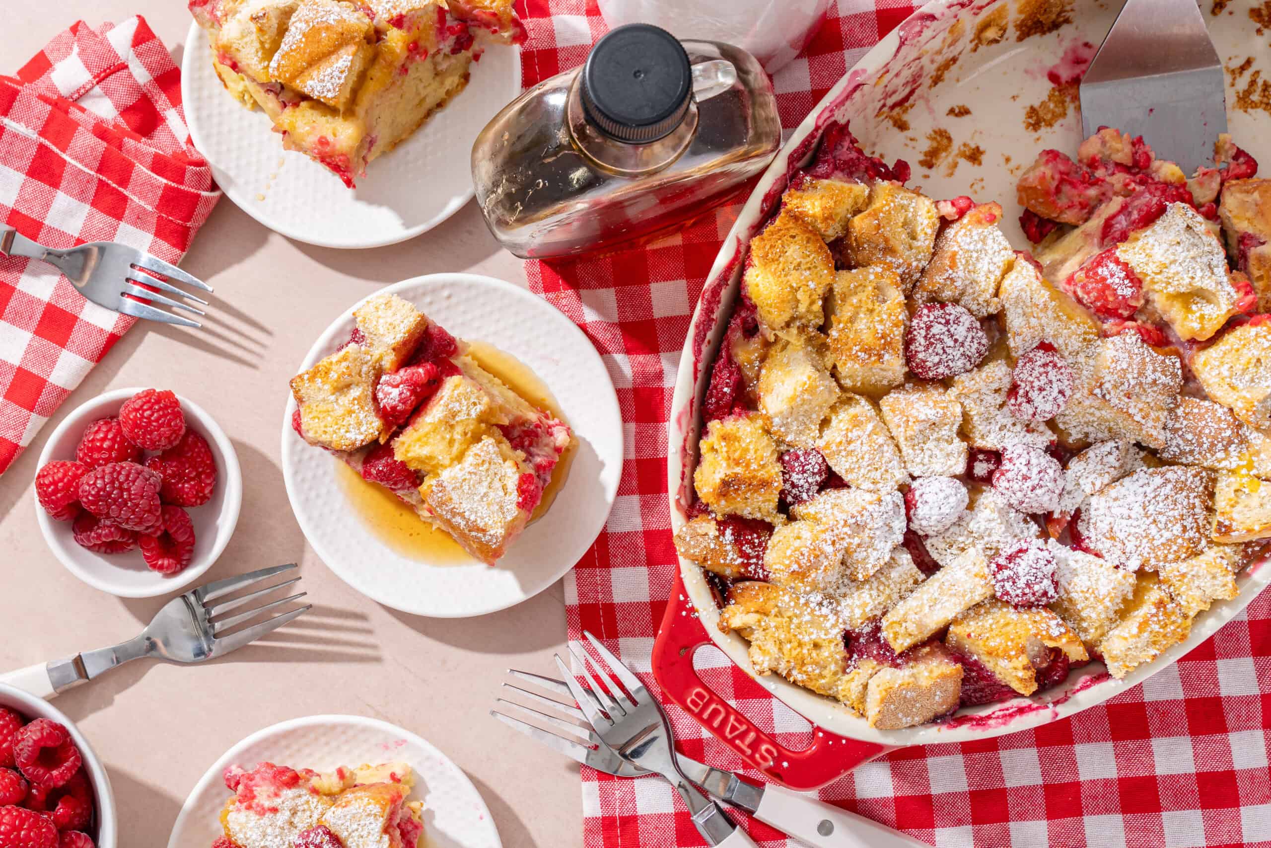 Ravishing Raspberry Brunch Bake - Hey Recipe