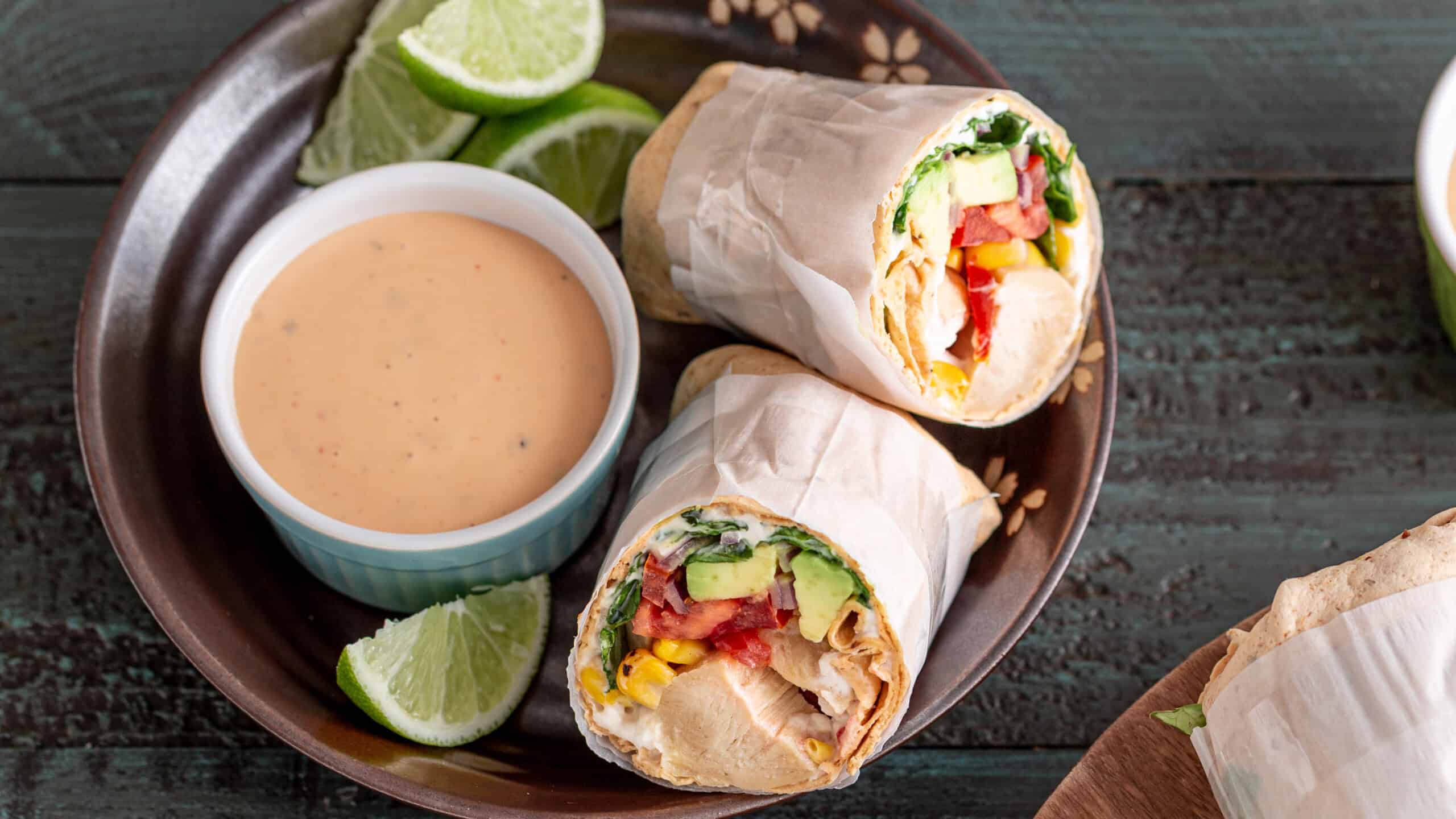 Santa Fe Wrap - Hey Recipe