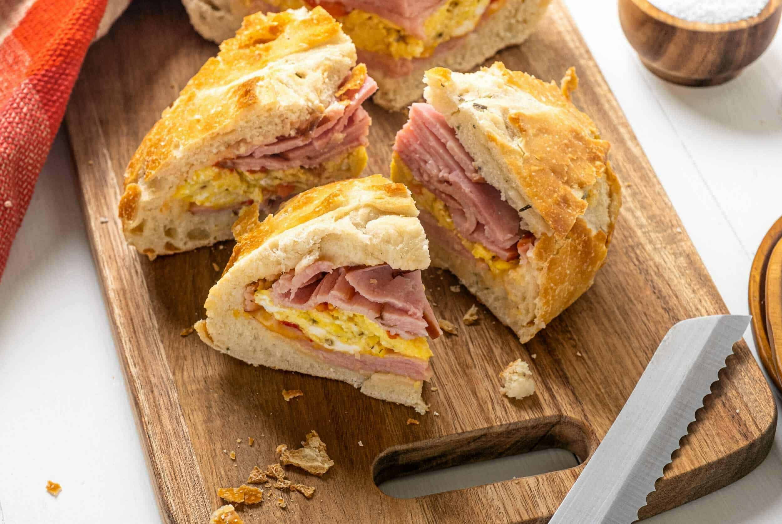 Savory Breakfast Loaf - Hey Recipe