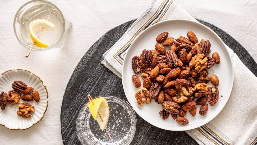 Seasoned Bar Nuts - Hey Recipe