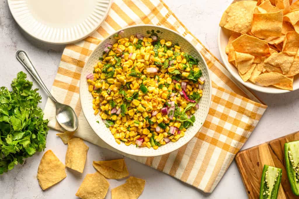 Secret Corn Salsa - Hey Recipe