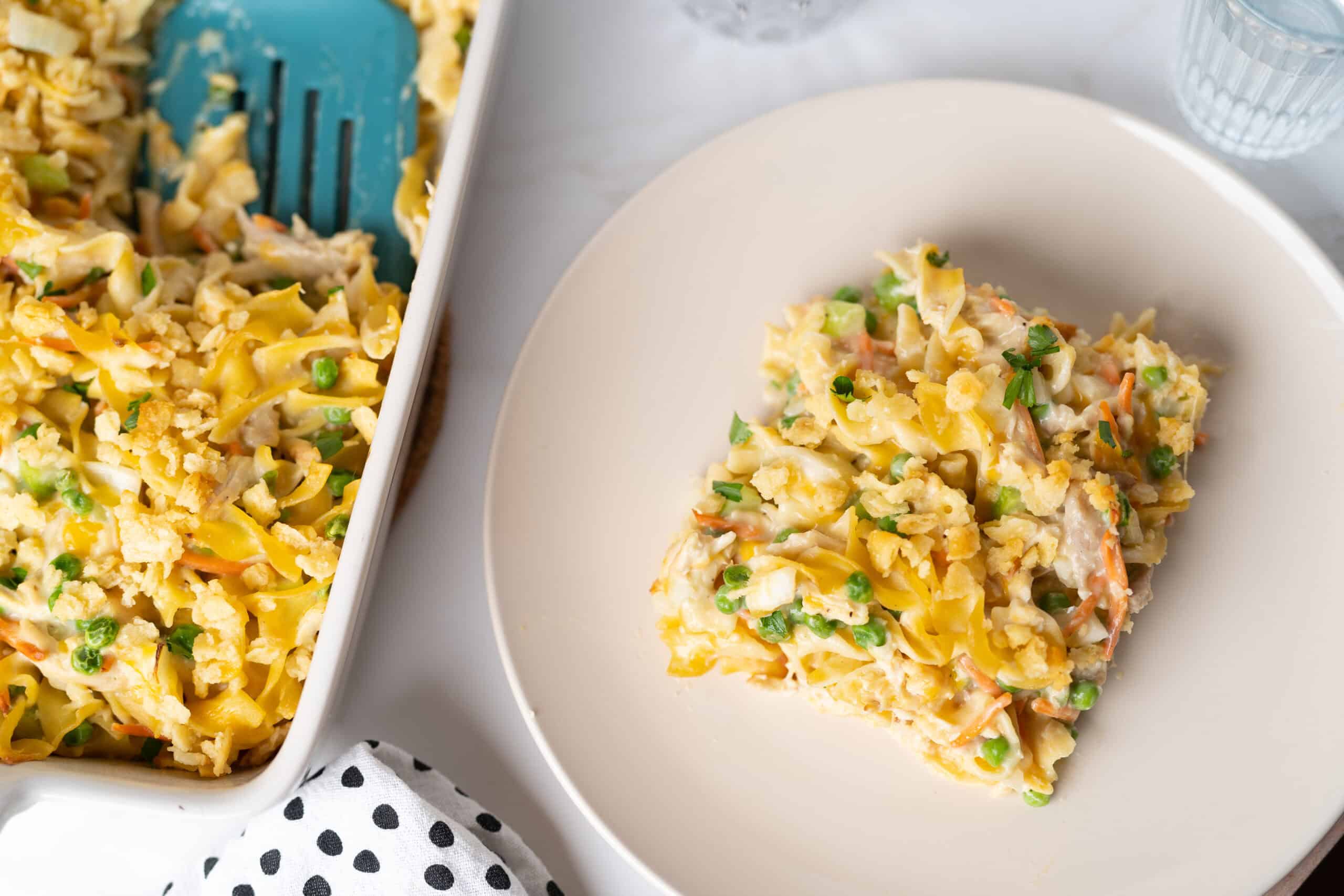 Grandma's Chicken Noodle Casserole - Hey Recipe