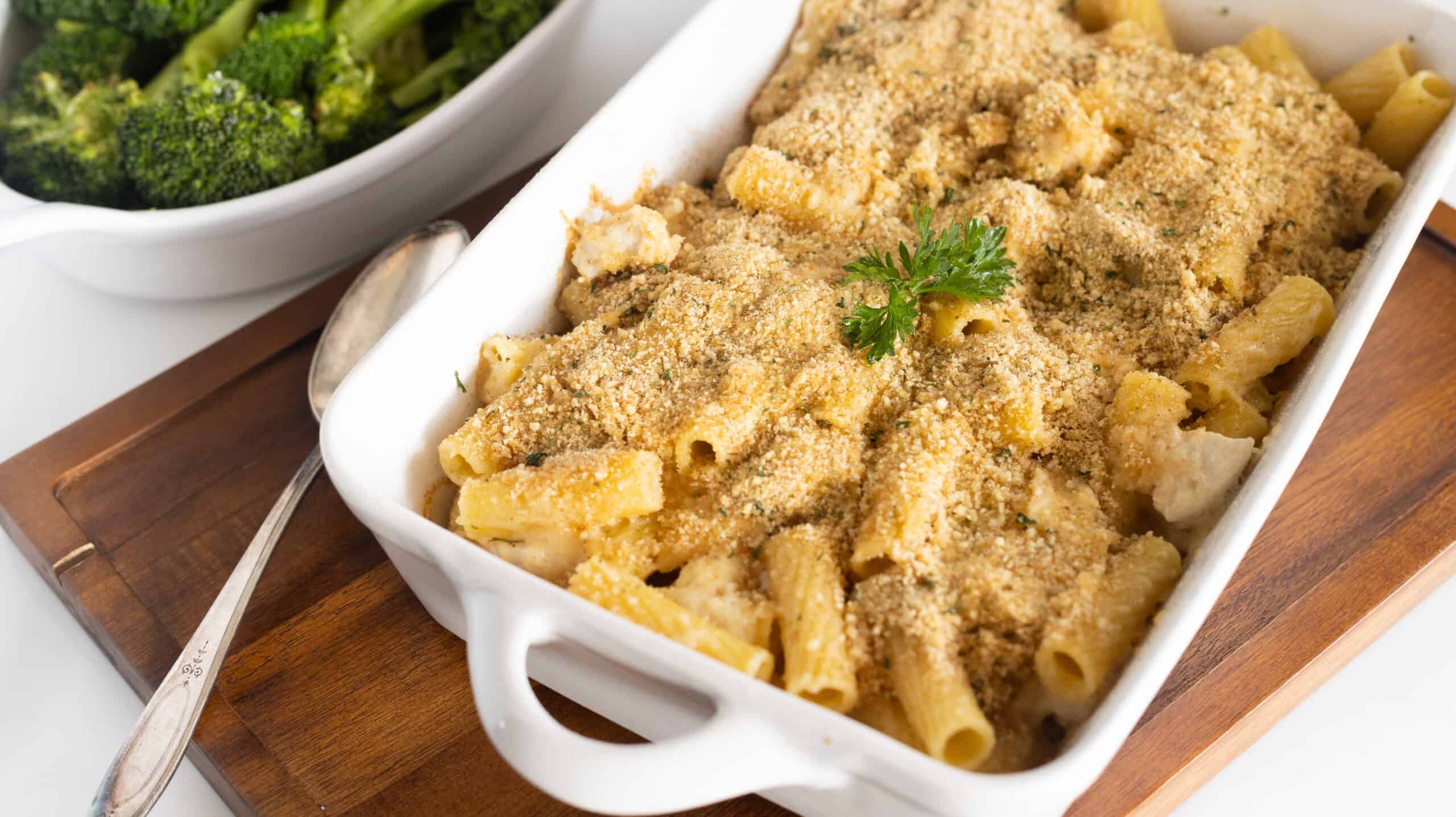 Skinnier Chicken Casserole - Hey Recipe