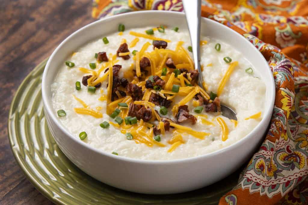 Skinny Baked Potato Soup - Hey Recipe