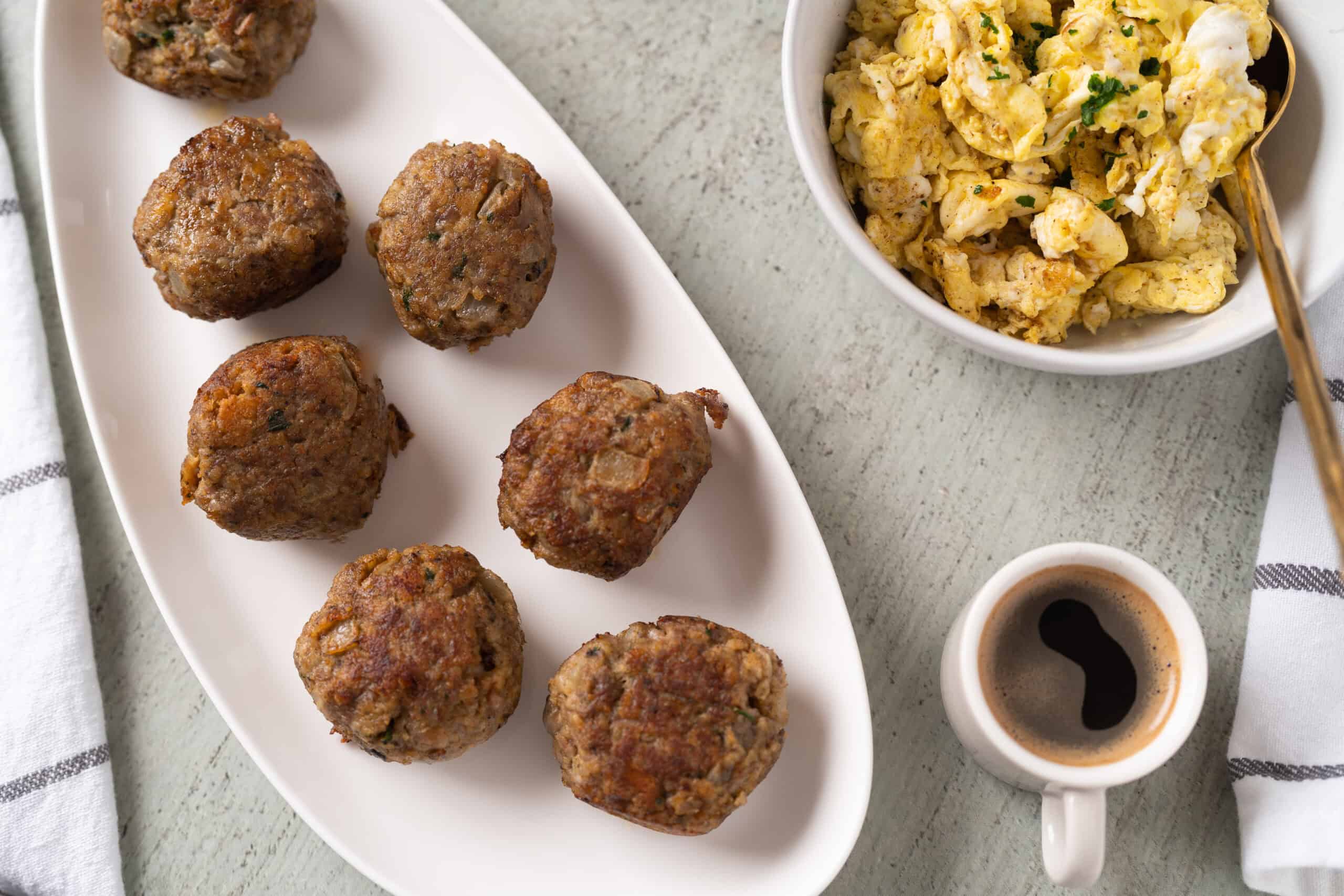 Breakfast Meatballs - Hey Recipe