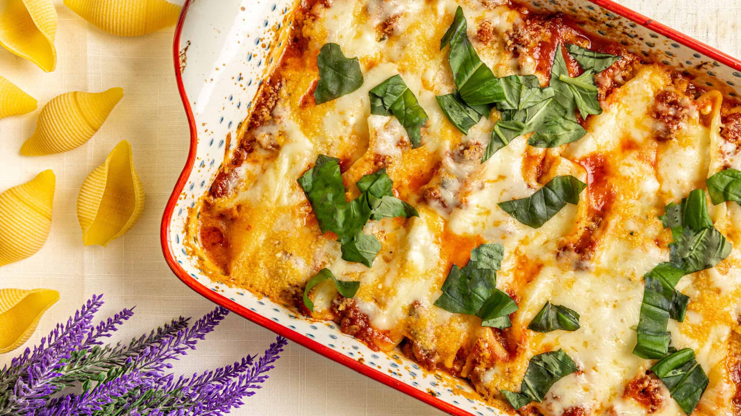 Stuffed Italian Shells - Hey Recipe