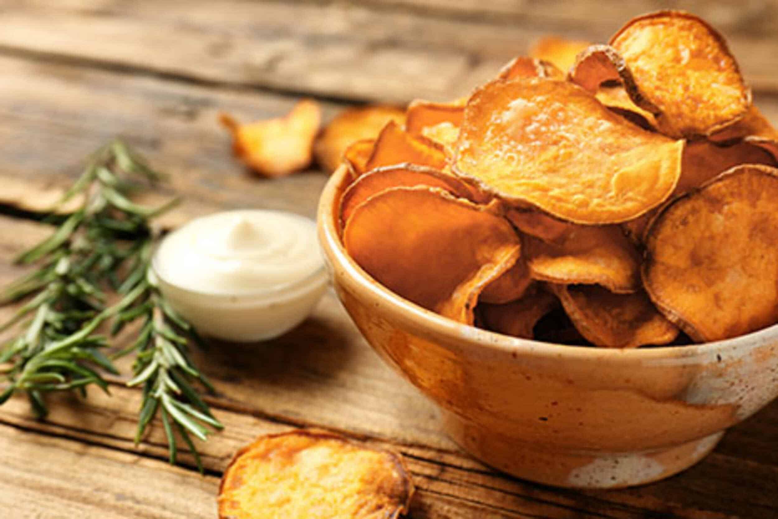 Sweet Potato Chips - Hey Recipe