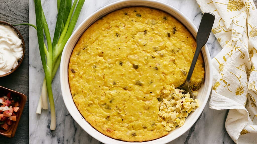 Trifecta Corn Bake - Hey Recipe
